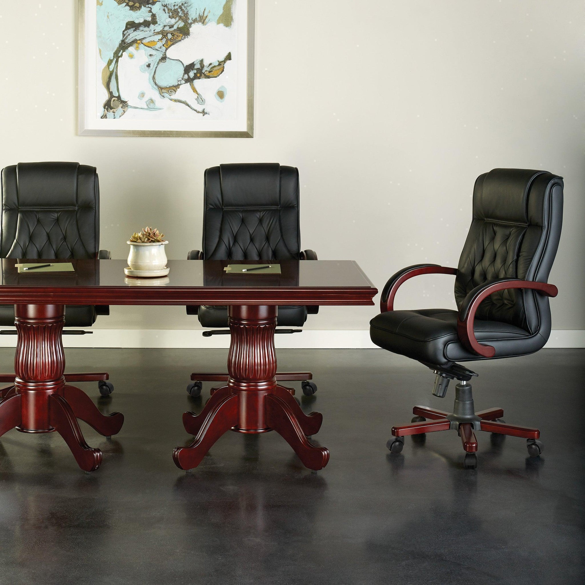 TWN300L - Traditional High Back Executive Leather Office Chair by ...