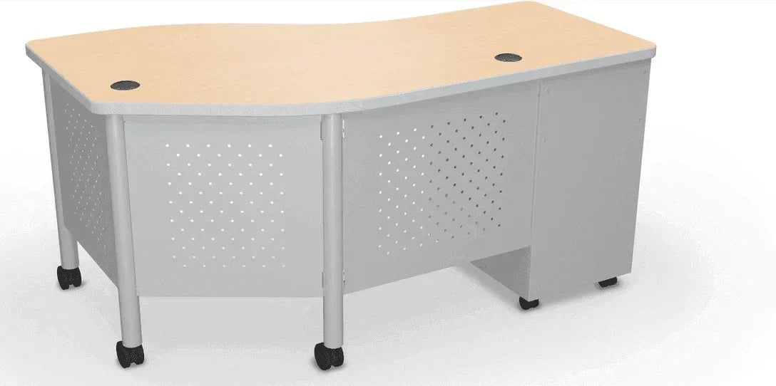Balt Platinum Base Instructor Teacher's Desk | Tables & Desks ...