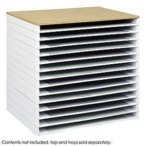 4899 - Giant Stack Tray for 30 x 42 Documents (2-Pack) by Safco